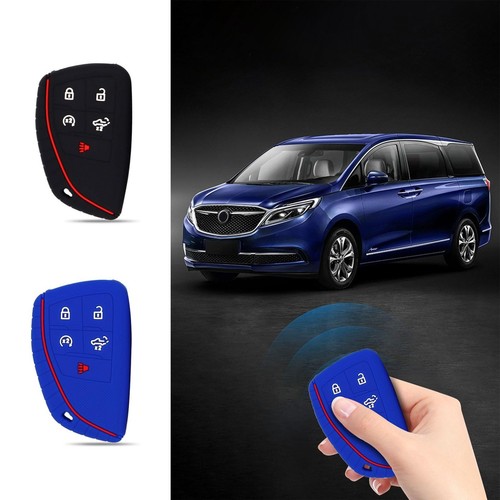2PCS Key Fob Cover, Key Shells in Silicone Rubber Fob Protector ...
