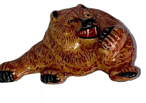 Vintage Craftmaster 1979 Bear Enameled Pin Back Brooch | eBay
