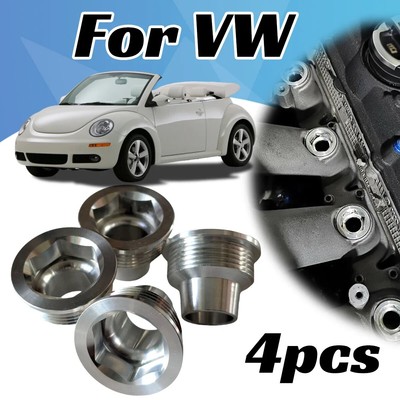 4X Upgrade Aluminum Insert Fuel Injector Cups For VW Polo 9N Jetta MK4 ...