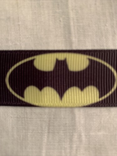 Batman Grosgrain 7/8” Character Logo Ribbon Buy The Entire Roll NEW 5 ...