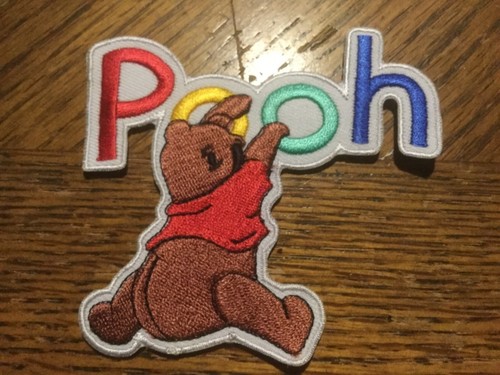 Winnie the Pooh Patch Embroidered Iron / Sew on 3.5” x 3.5” | eBay