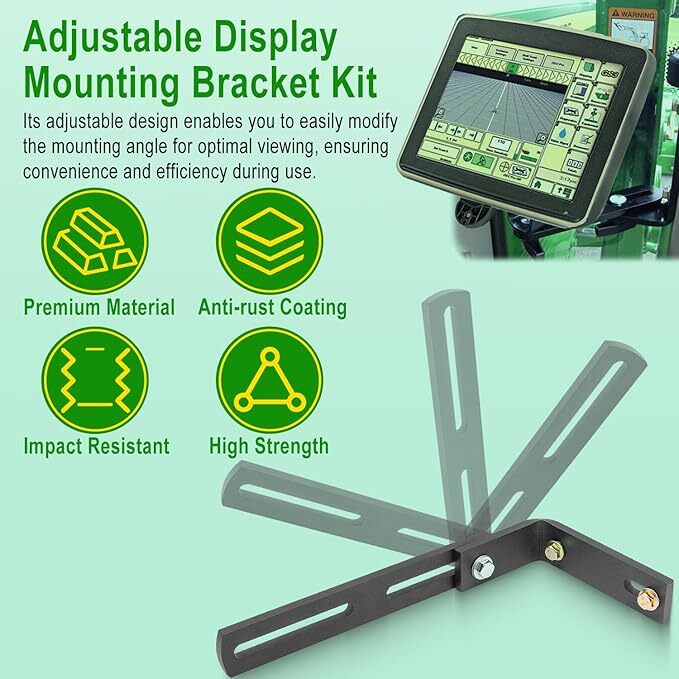 For John Deere BE23519 GPS Display Screen Monitor Mounting Bracket ...