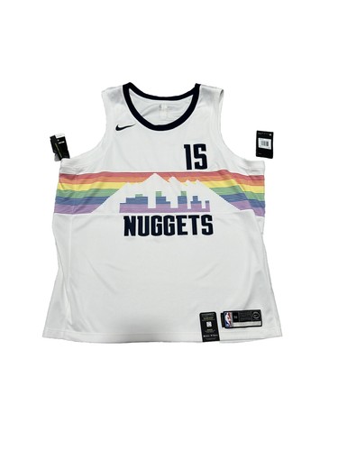Nikola Jokic 18-19 Denver Nuggets City Edition Rainbow Skyline Jersey ...