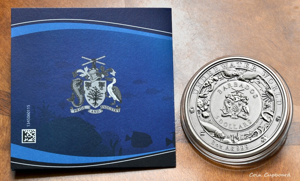 2018 Barbados - 3oz .999 silver w/ enamel resin - Great White Shark | eBay