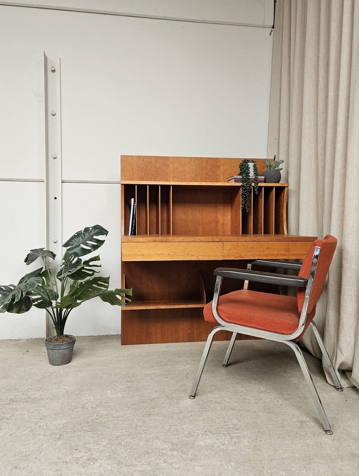 Vtg Late Mid Century Terence Conran Wall Mounted Desk Bureau Danish ...