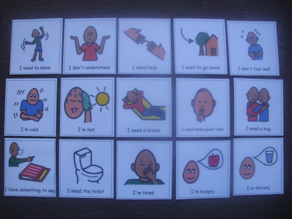 Boardmaker Quiet Symbol