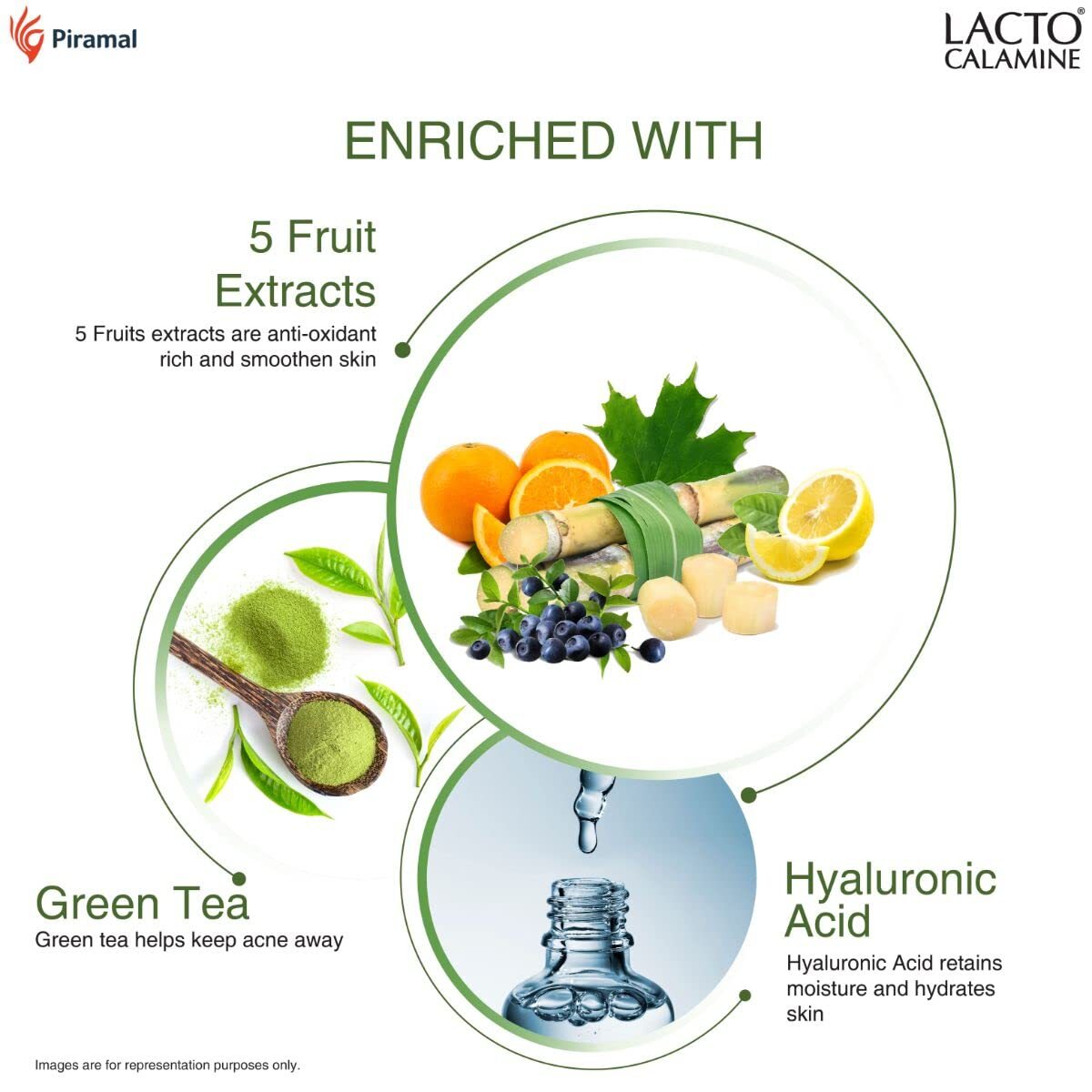 Lacto Calamine Night Gel with Green Tea 50g | eBay