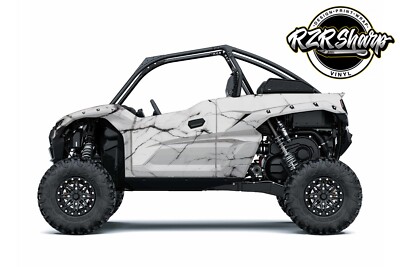 UTV WRAPS GRAPHIC KIT QUARTZ FITS KAWASAKI KRX TERYX 2 SEAT SXS DECALS ...
