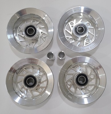 RS2 Billet Wheels for GoPed GSR GTR Bigfoot Polished RAD Pocket Micro ...