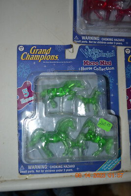 grand champions micro mini winter wonderland set all 3 lot ULTRA RARE ...
