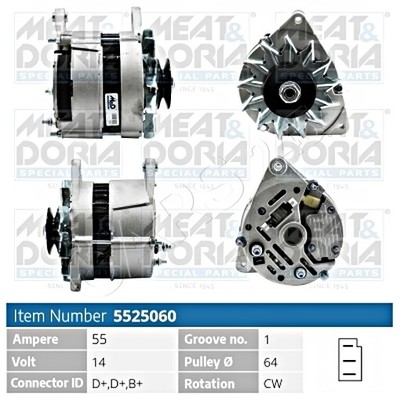 Alternator For AUSTIN Metro FORD Fiesta LAND ROVER MG Montego 200 76-03 ...