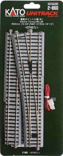 NEW HO Scale Kato UniTrack track components - straight, curve, turnouts ...