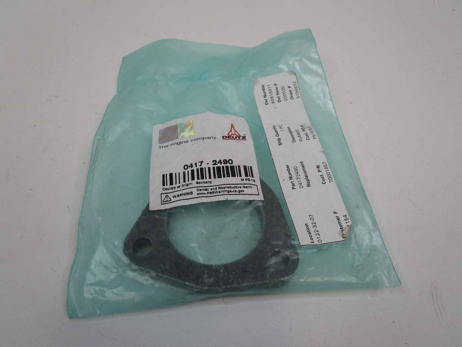 New Deutz Engine Flange 0410-3264 | eBay