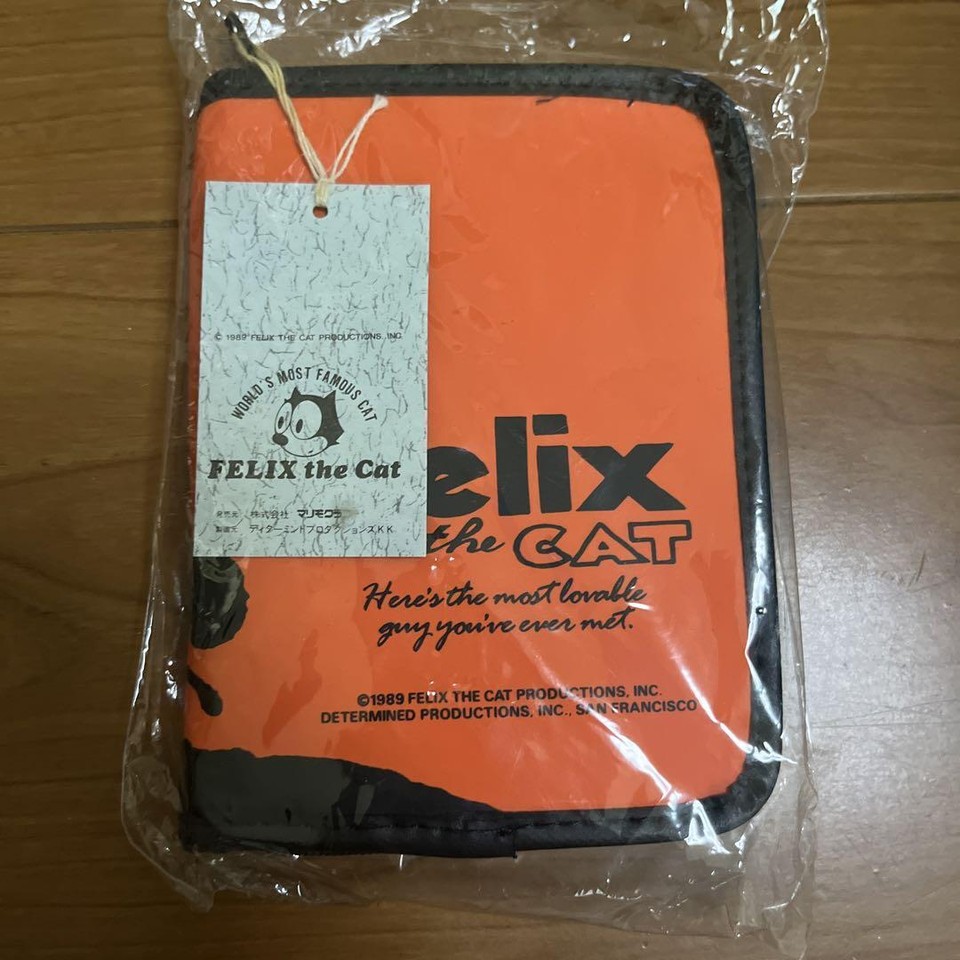 Retro FELIX the CAT Felix Wallet Kawaii 1989 #6676 | eBay