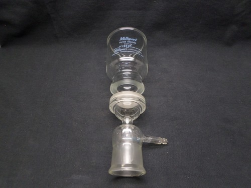 Millipore 300mL Glass Funnel and 47mm Tubulated Base for ...