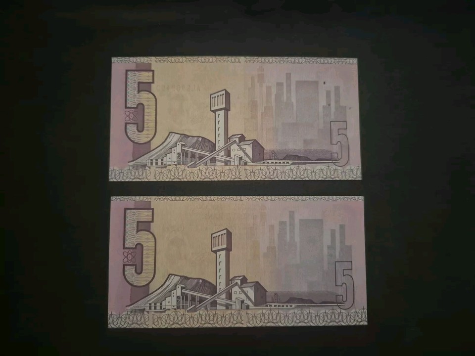 2 X South African 5 Rand Notes / $10 For Both | eBay