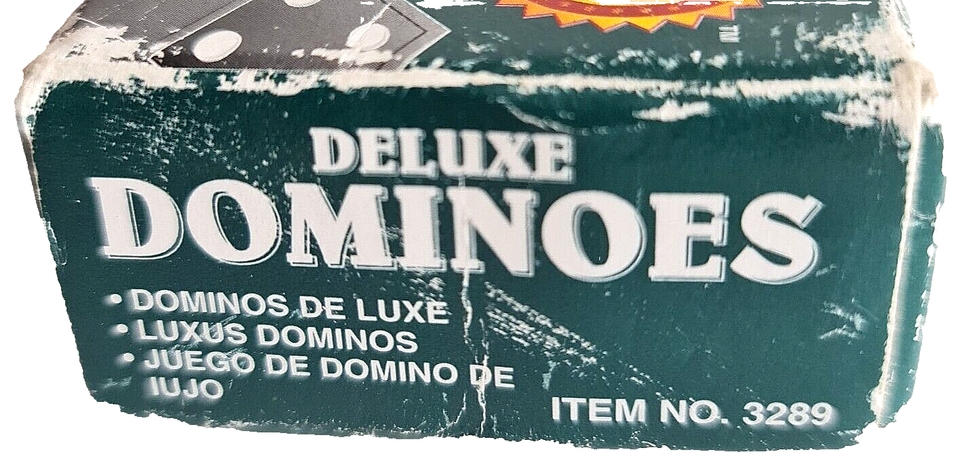 David Halsall Deluxe Dominoes 3289 Vintage Dominoes Board Games | eBay