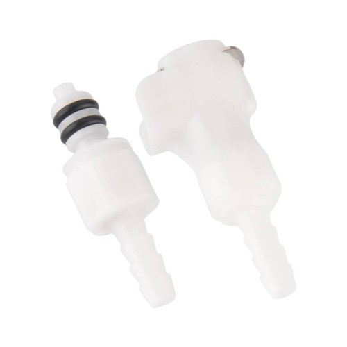 Quick Connector 3/16" Gas Fuel Line Hose Fitting w/ Shut-Off valve Acc ...