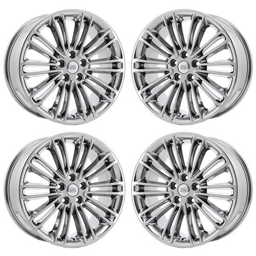 18" FORD FUSION PVD BRIGHT CHROME WHEELS-C RIMS FACTORY OEM 3960 ...