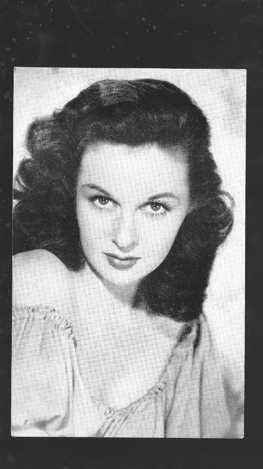Original 1950's Real photo fan Club postcard Susan Heyward | eBay
