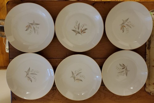 Set of 6 Kayson’s Fine China Golden Rhapsody Soup Bowls Japan 1961 | eBay