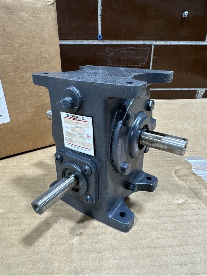 *NEW* Morse 13W 1-LR B&T Power Gear Reducer Ratio 15:1 G06K MI003 ...