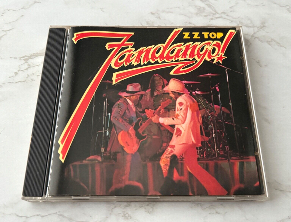 ZZ Top Fandango CD ORIGINAL PRESS! Warner 3271-2 Billy Gibbons, Dusty ...