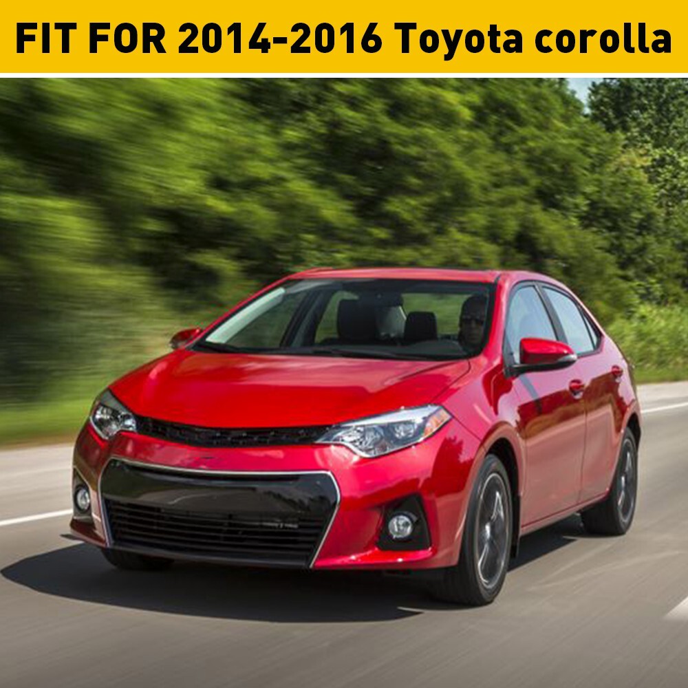 2014-2016 Toyota Corolla Pair Rear View Mirror Trim Triangles Corner ...