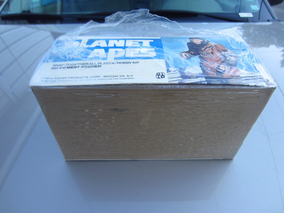 The Planet of the Apes Cornelius Model Kit - Addar 1973 - Sealed Box ...