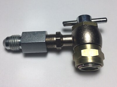 Strut Service Valve Adapter, -4 JIC Nitrogen 2026600 Legacy 05-002 USA ...