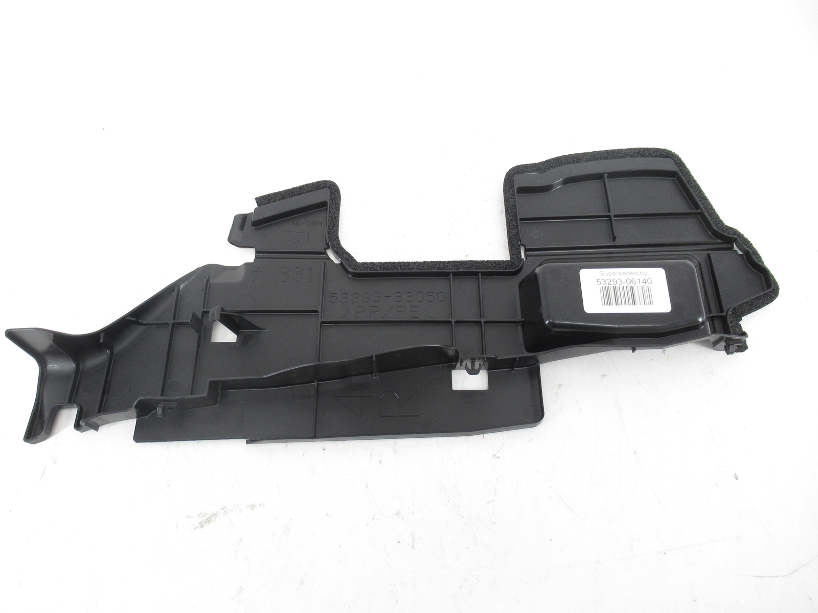 Genuine OEM Toyota 53293-06140 Passenger Radiator Support Deflector ...