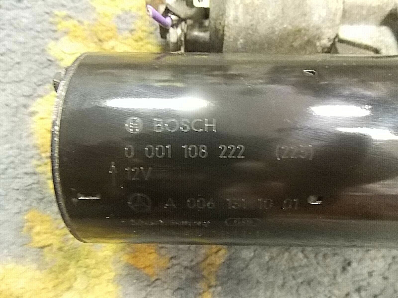 Mercedes-Benz Genuine Used Starter - Bosch - A0061511001- Sprinter Van ...