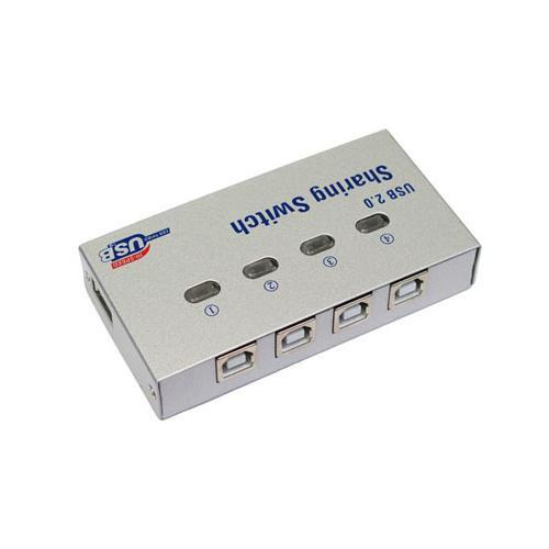 GA101765 4 USB Ports Sharing Switch Share 1 Device to 4 PC's | eBay ...