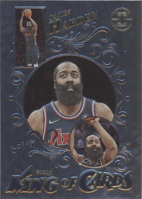 2021-22 Panini Illusions - King of Cards James Harden #8 for sale ...