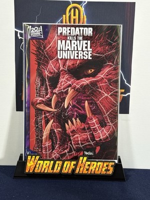 PREDATOR KILLS THE MARVEL UNIVERSE #1 (DAN PANOSIAN VARIANT) MARVEL ...
