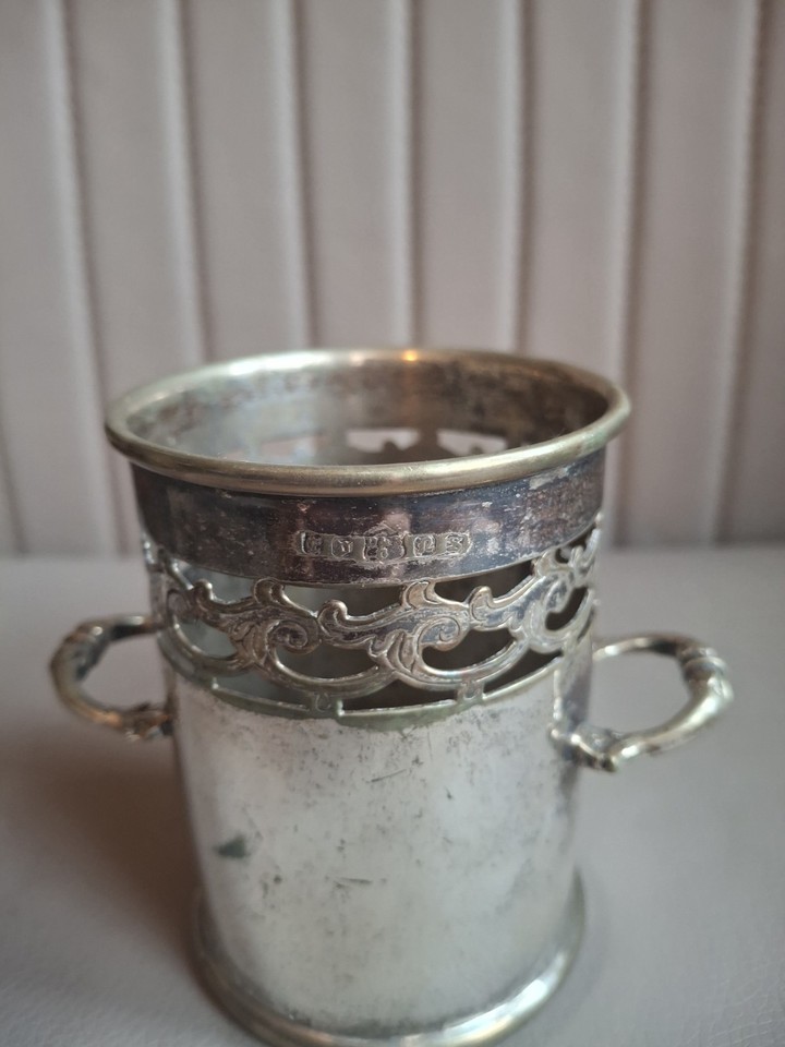 Antique D&S David & Sons Glasgow EPNS Small Syphon Holder | eBay UK