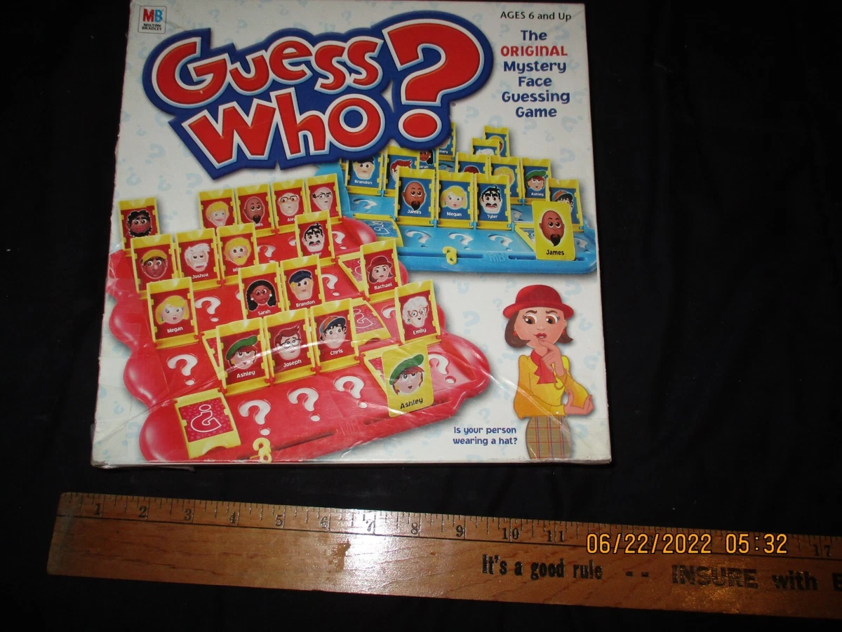 Guess Who Game Original Faces