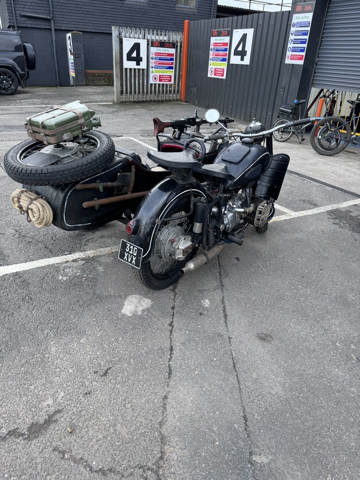 K750 KMZ 1962 Sidecar Motorcycle Military Army | eBay UK