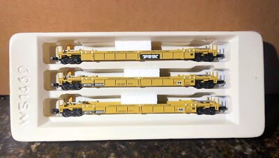 Walthers 932-8053 N Scale 3 Unit Double Stack Car TTX 25064 New in Box | eBay