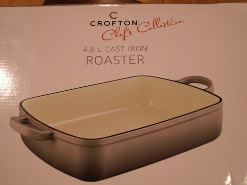 Crofton chef collection French 4.8L cast iron enamelled Roaster | eBay ...