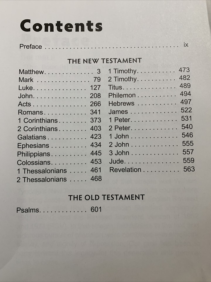 New Testament with Psalms - Giant Print ESV - Paperback 9780758660282 ...
