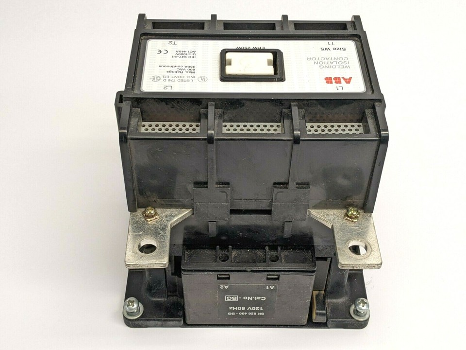 ABB EHW250WC2P-1L Welding Isolation Contactor Size W5, 600 VAC 350A Max ...
