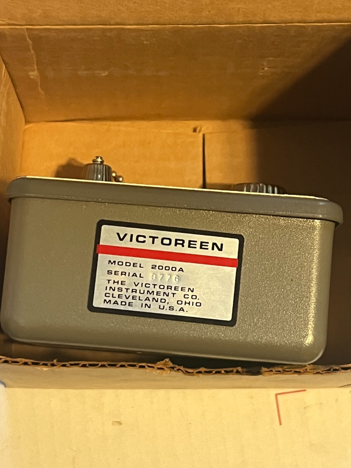 The Victoreen Dosimeter Charger Model 2000a for sale online | eBay