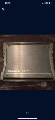 Kicker Zx300.1 | eBay