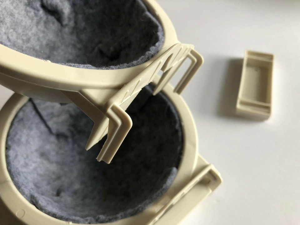 Lot of 2 pcs.CANARY NEST4'' WIDE DIA.PLASTIC HOOKSCOMES WITH ADAPT AND ...