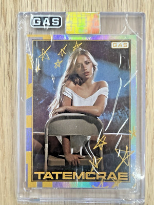 Tate McRae 2025 GAS Trading Cards Complex Rainbow Foil #'d 18/40 | eBay