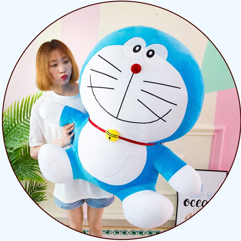Anime Doraemon Plush Toys Throw Pillow Soft Stuffed Doll Gift 25/35/50 ...