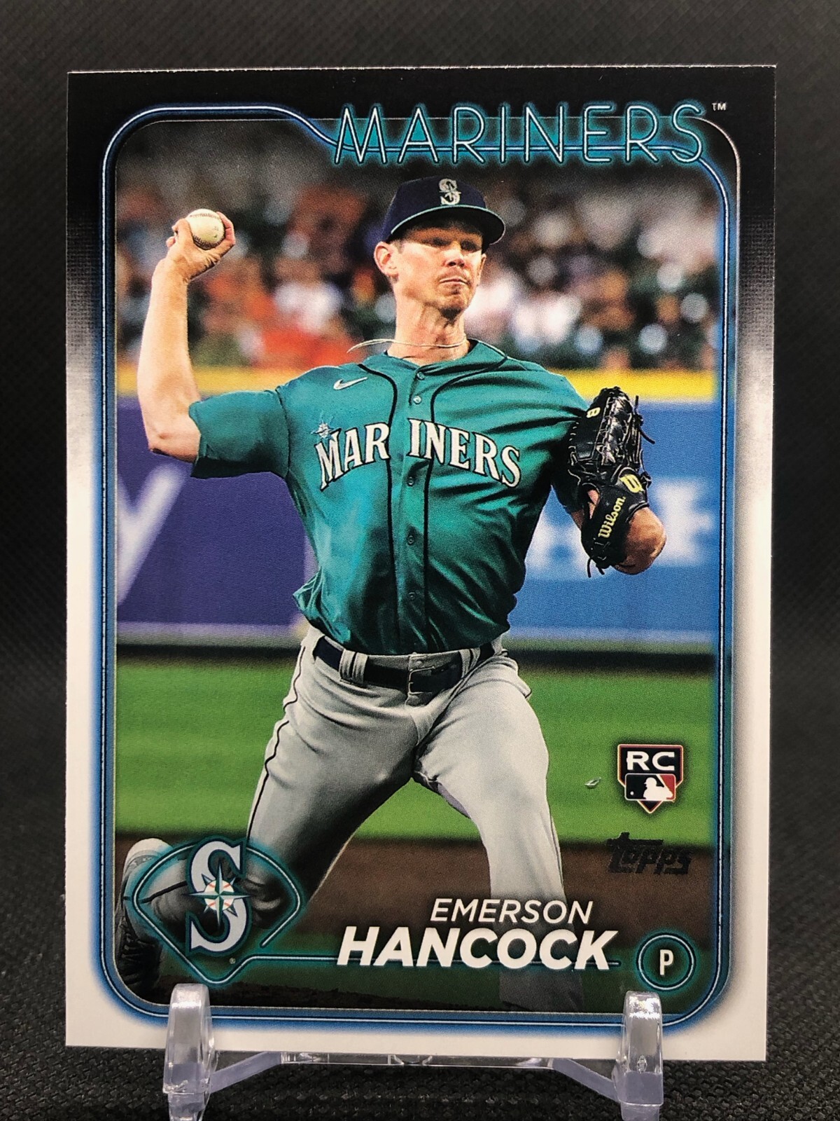 2024 Topps Series 1 Emerson Hancock RC Rookie Card #39 Seattle Mariners ...
