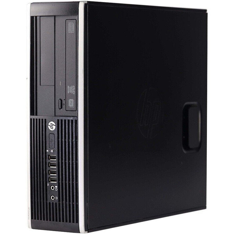 HP Elite Desktop PC Computer SFF Intel i5 8GB 500GB HDD WiFi DVRW ...