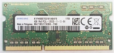 NEW - Genuine HP 15-AC151DX 255 G4 G5 4GB Memory Module 691740-005 DDR3 ...